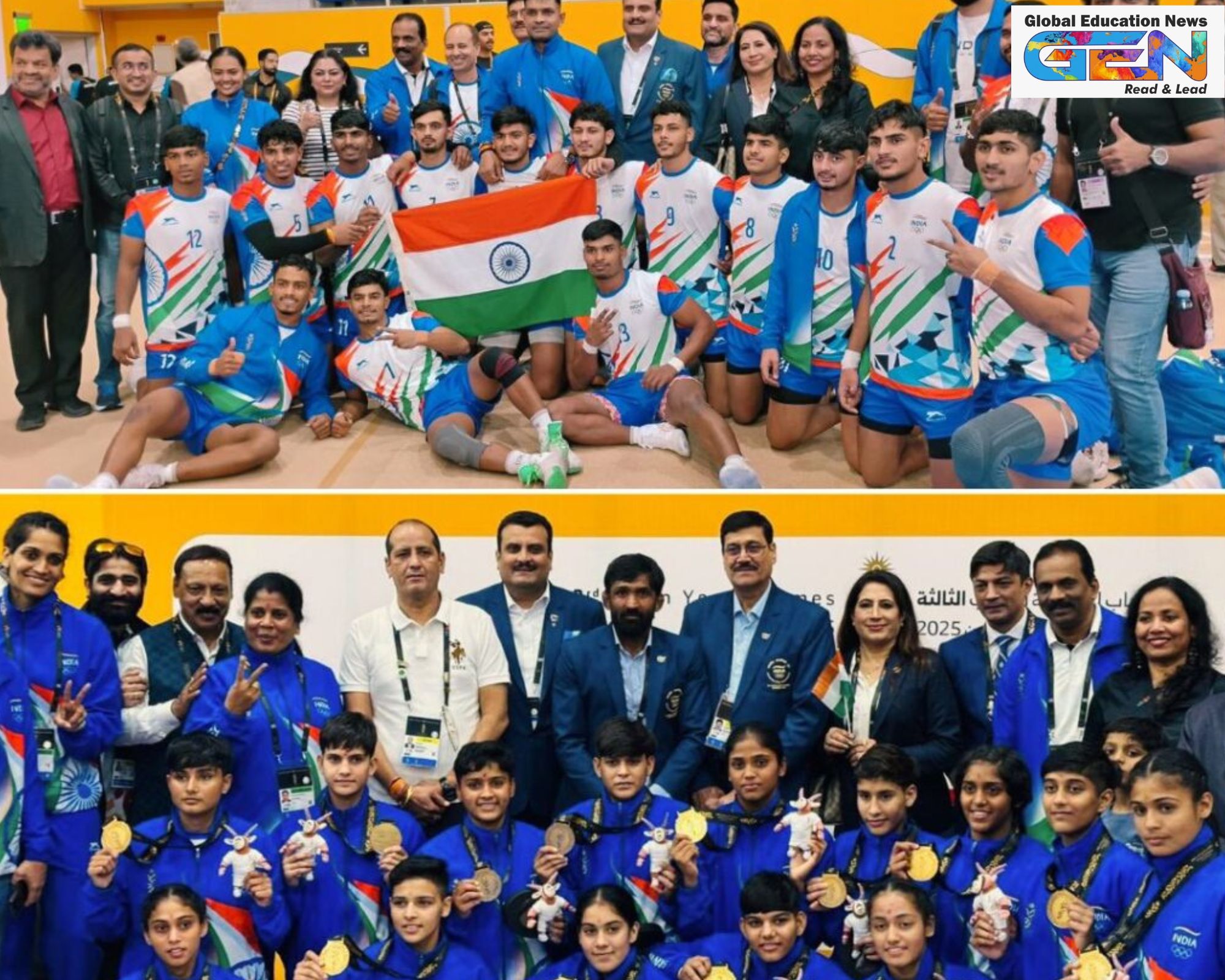 India Sweeps Kabaddi Golds at Asian Youth Games 2025: Dominant ...